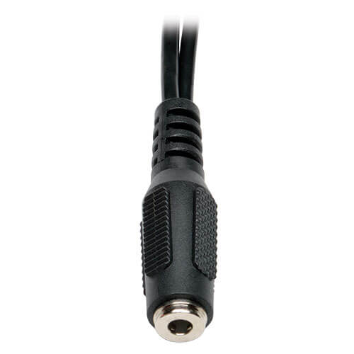 P318-06N-FMM 3.5" AUDIO SPLITER Y CABLE 1F/2*M